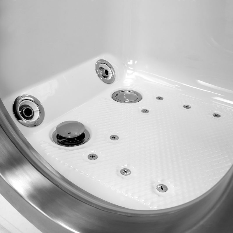 Ella Dual Drain Walk-in Tub Fast Drain Technology - Walk In Tub USA